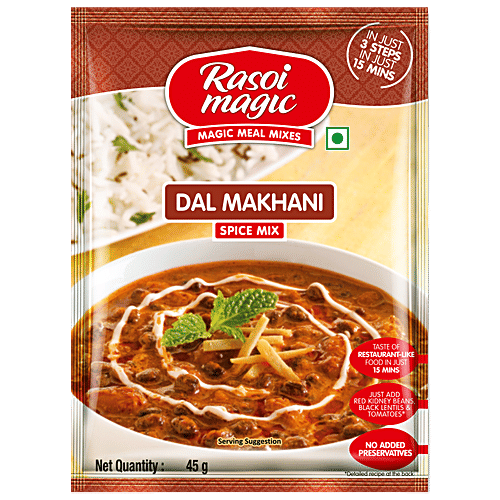 Buy Rasoi Magic Spice Mix Dal Makhani 45 Gm Online at the Best Price of ...