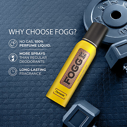 Buy Fogg Fragrance Body Spray Dynamic 120 Ml Online At Best Price of Rs ...