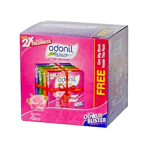Buy Odonil Toilet Freshener Block Mix Cp 31 50 Gm Box Online at the ...