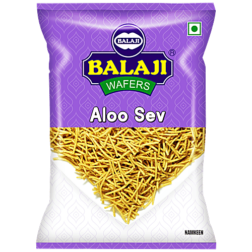 Buy Balaji Namkeen Aloo Sev 65 Gm Pouch Online at the Best Price of Rs ...
