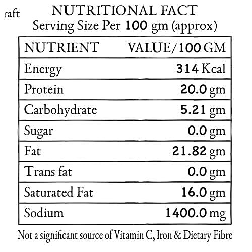 Buy Dairy Craft Cheese Slices Plain 200 Gm Pouch Online At Best Price ...