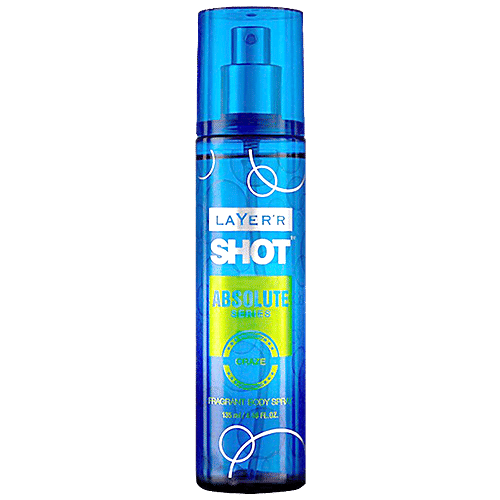 Buy Layerr Shot Body Spray Absolute Craze 135 Ml Bottle Online At Best ...