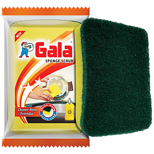 Buy Gala Scrubber Sponge Scrub 1 Pc Online At Best Price of Rs 30 ...