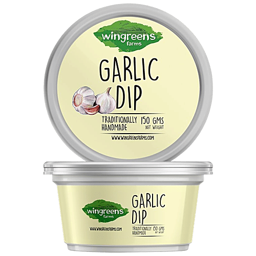 Buy Wingreens Farms Garlic Dip 150 Gm Online At Best Price of Rs 190 ...