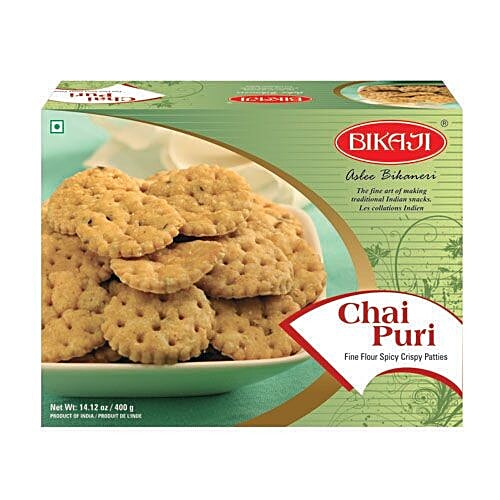 Buy Bikaji Chai Puri - Fine Flour Spicy Crispy Patties Online at Best ...