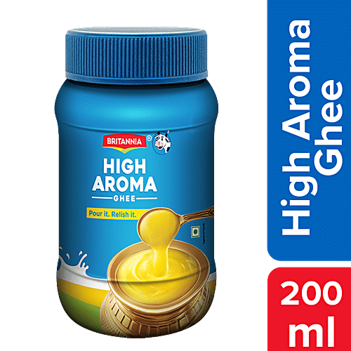 Buy Britannia Ghee High Aroma 200 Ml Online at the Best Price of Rs 180 ...