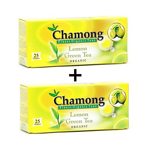 Buy Chamong Organic Green Tea - Lemon Regular Online at Best Price of ...