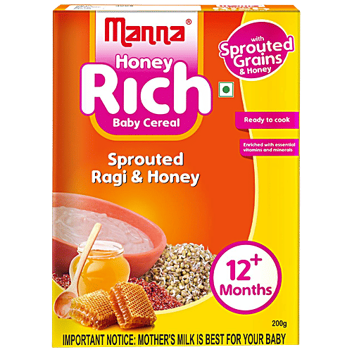 Buy Manna First Baby Food - Honey Rich (For Bonnie Babies) 200 gm ...