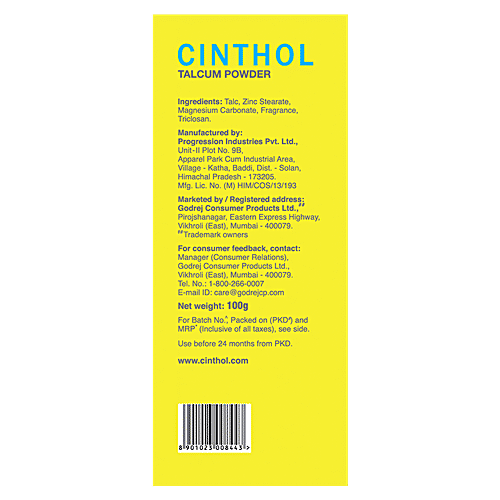 Buy Cinthol Lime Talc 100 Gm Online At Best Price of Rs 55 - bigbasket