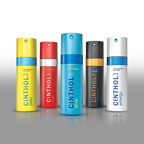 Buy Cinthol Deodorant Body Spray Play 150 Ml Online at the Best Price ...