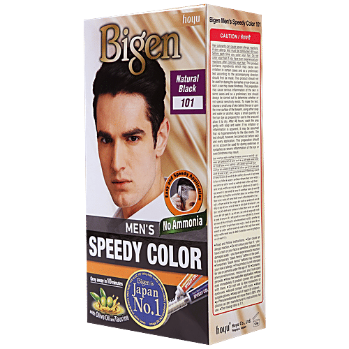 Buy Bigen Hair Color Natural Black 101 1 Pc Carton Online At Best Price ...