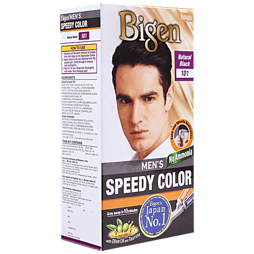 Buy Bigen Hair Color Natural Black 101 1 Pc Carton Online At Best Price ...