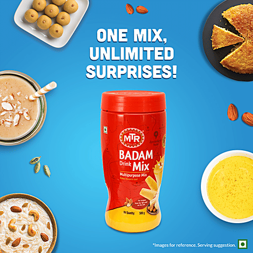 Buy Mtr Drink Mix Badam 500 Gm Jar Online At Best Price of Rs 211 ...
