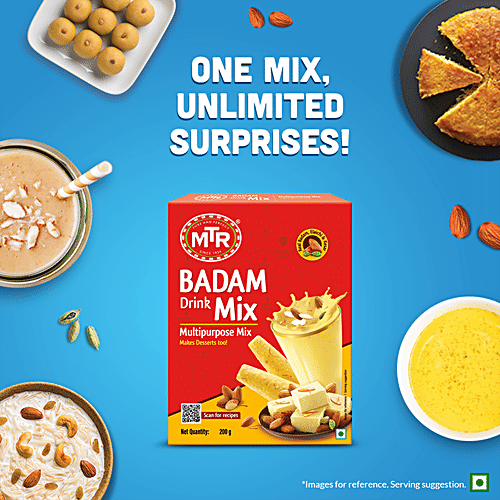 Buy Mtr Drink Mix Badam 200 Gm Carton Online at the Best Price of Rs ...