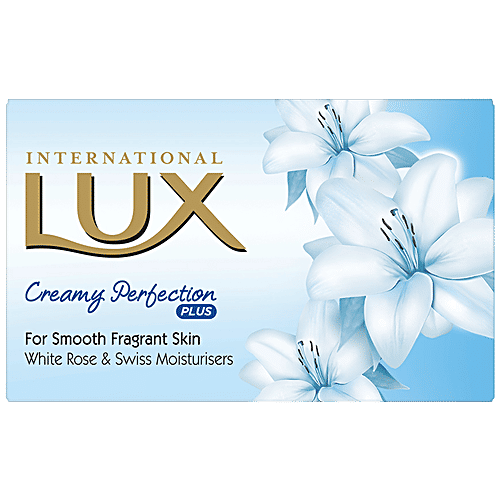 Buy Lux Lux International Creamy White Soap Bar 75 Gm Carton Online At ...
