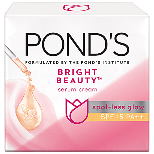 Buy Ponds Bright Beauty Spot Less Glow Cream - With SPF 15 Online at ...