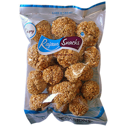 Buy Rajam Snacks Laddu Til 200 Gm Online at the Best Price of Rs 80 ...