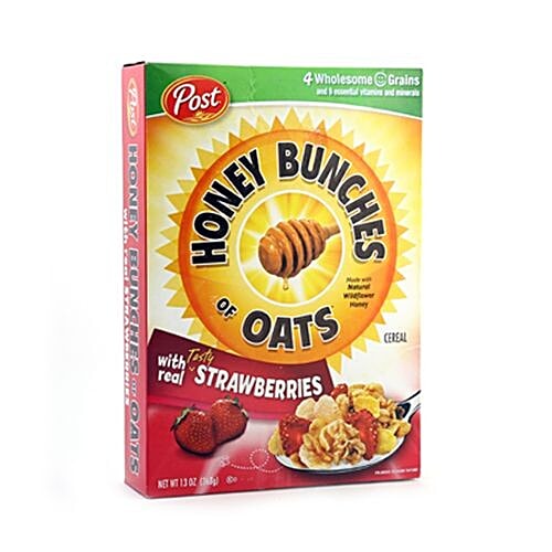 Buy Post Selects Cereal - Honey Bunches Of Oats (Real Strawberries) 368 ...