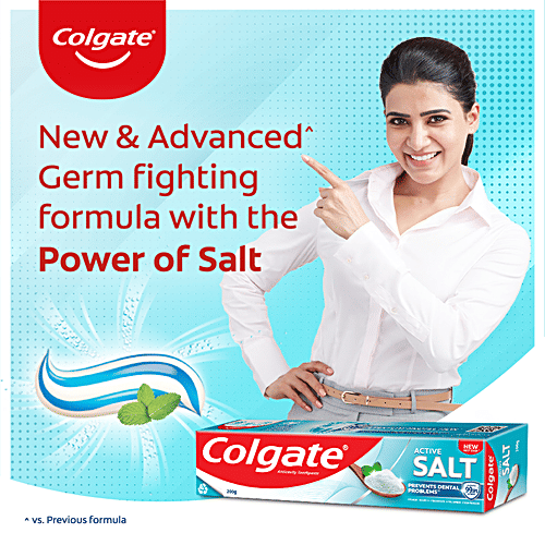 Buy Colgate Toothpaste Active Salt Salt Minerals 200 Gm Online At Best ...