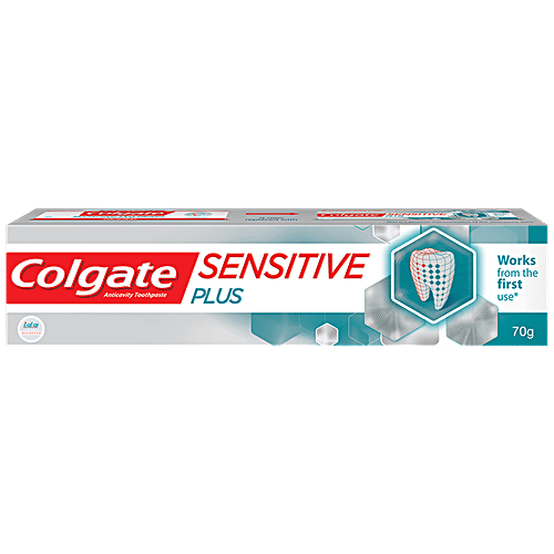 Buy Colgate Toothpaste Sensitive Plus 70 Gm Online at the Best Price of ...