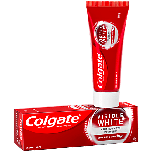 Buy Colgate Toothpaste Visible White 100 Gm Online At Best Price of Rs 149 - bigbasket