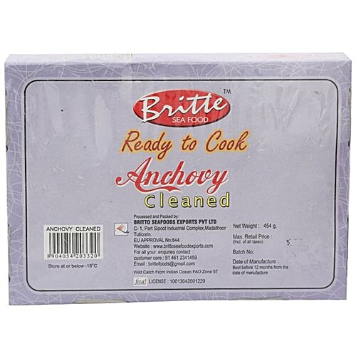 Buy Britte Ready To Cook - Anchovy (Cleaned) 454 gm Carton Online at ...