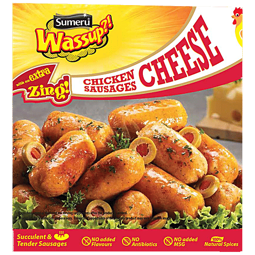 Buy Sumeru Chicken Cheese Sausages 200 Gm Pouch Online At Best Price of ...