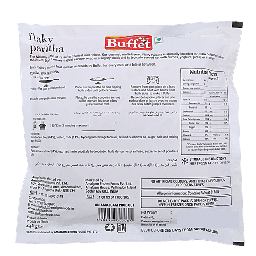 Buy Buffet Paratha Flaky 400 Gm 4 Pcs Online At Best Price of Rs 115 ...