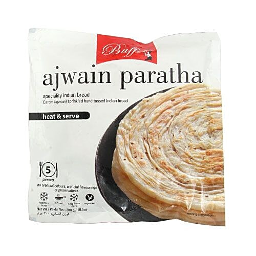 Buy Buffet Paratha Ajwain 300 Gm 5 Pcs Online at the Best Price of Rs ...
