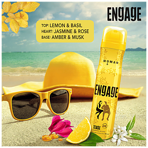 Buy Engage Bodylicious Deodorant Spray Tease For Women 150 Ml Online At ...