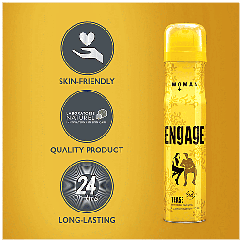 Buy Engage Bodylicious Deodorant Spray Tease For Women 150 Ml Online At ...
