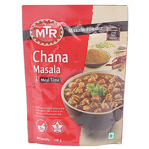 Buy Mtr Masala Chana Masala 100 Gm Pouch Online at the Best Price of Rs ...
