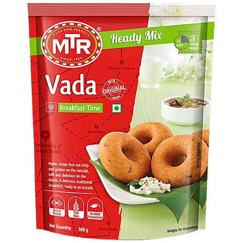 Buy MTR Breakfast Mix - Vada 500 gm Pouch Online at Best Price. of Rs ...