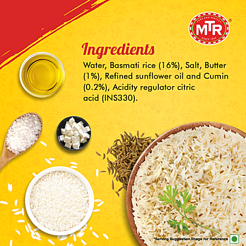 Buy MTR Ready To Eat - Jeera Rice 250 gm Carton Online at Best Price ...