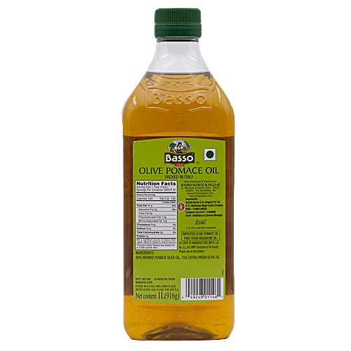 Buy Basso Olive Oil Pomace 1 Ltr Bottle Online at the Best Price ...