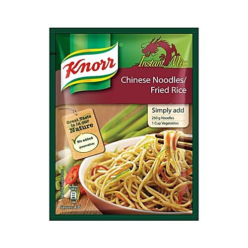 Buy Knorr Instant Mix Chinese Noodlesfried Rice Serves 4 30 Gm Online ...