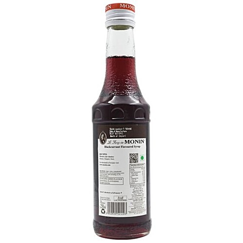 Buy Monin Syrup - Blackcurrant Flavored 250 ml Bottle Online at Best ...