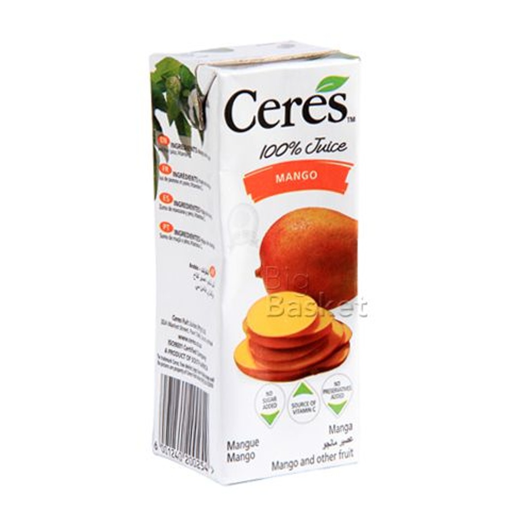 Buy Ceres 100% Juice - Mango Online at Best Price of Rs 45 - bigbasket