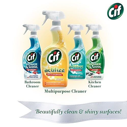 Buy Cif Multipurpose Cleaner - Actifizz Lemon 700 ml Online at Best ...