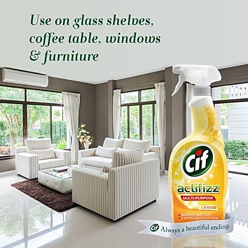 Buy Cif Multipurpose Cleaner - Actifizz Lemon 700 ml Online at Best ...