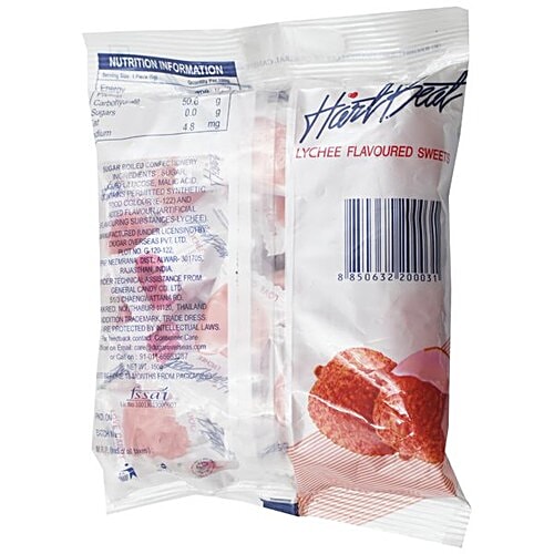 Buy Hart Beat Sweets Love Candy Lychee Flavored 150 Gm Pouch Online at ...