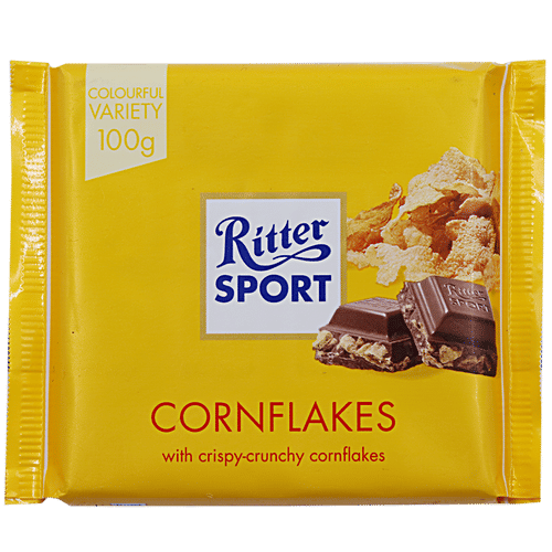 Buy Ritter Sport Cornflakes Crispy Crunchy 100 Gm Online at the Best ...