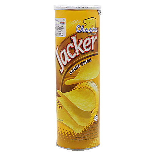 Buy Jacker Potato Crisps - Cheese Flavor 160 gm Jar Online at Best ...