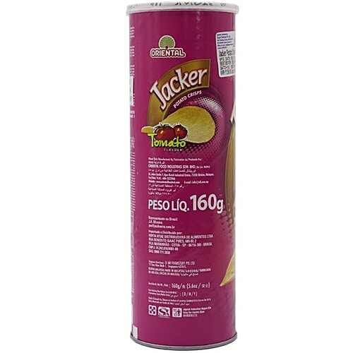 Buy Jacker Potato Crisps Tomato Flavor 160 Gm Jar Online at the Best ...