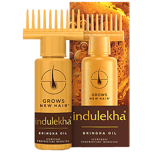 Buy Indulekha Bhringa Hair Oil 100 Ml Online at the Best Price of Rs ...