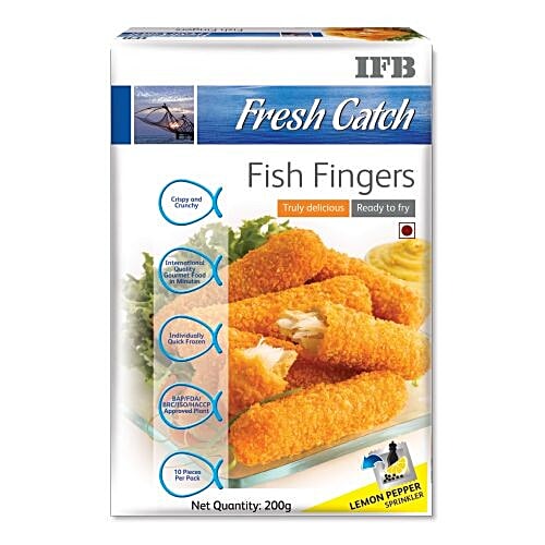 Buy Ifb Cocktail Fish Truly Delicious Fingers 200 gm (10 pcs) Carton ...