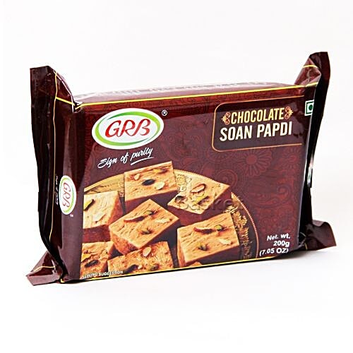 Buy Grb Soan Papdi - Chocolate 200 gm Pouch Online at Best Price. of Rs ...