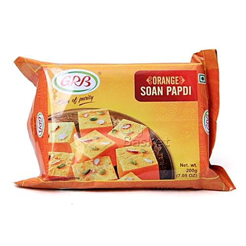 Buy Grb Soan Papdi - Orange 200 gm Pouch Online at Best Price. of Rs 59 ...