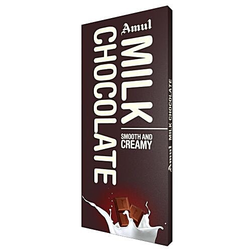 Buy Amul Milk Chocolate Smooth Creamy 150 Gm Carton Online At Best ...
