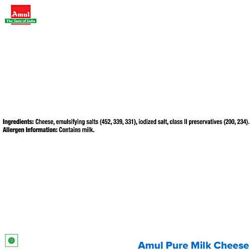 Buy Amul Cheese Cubes - Processed 500 gm Carton (20 Cubes) Online at ...